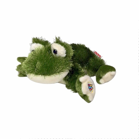 GANZ | Toys | Ganz Webkinz Lil Kinz Frog Hs0 Plush Green Realistic ...